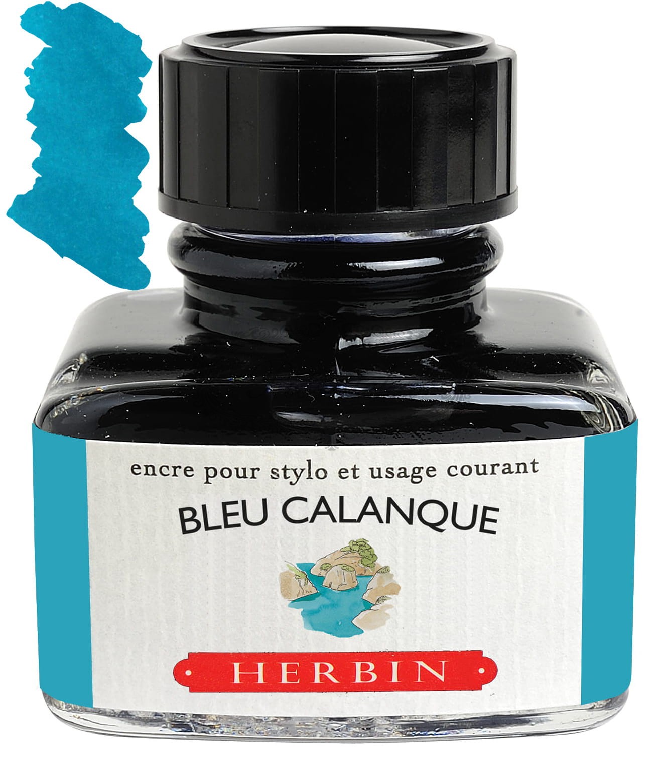 Atrament J. HERBIN 30ml - Bleu calanque (13014T) - 30ml - Pióroteka